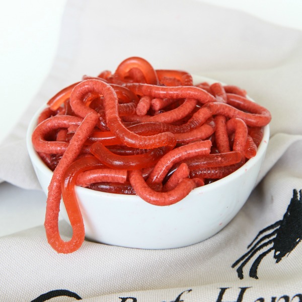 Halloween Party Food Jello Worms Recipe