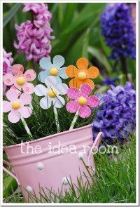 DIY Spring Paper Flowers - The Idea Room