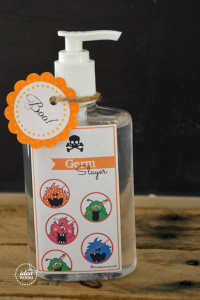 Halloween Gift: Germ Slayer Hand Sanitizer - The Idea Room