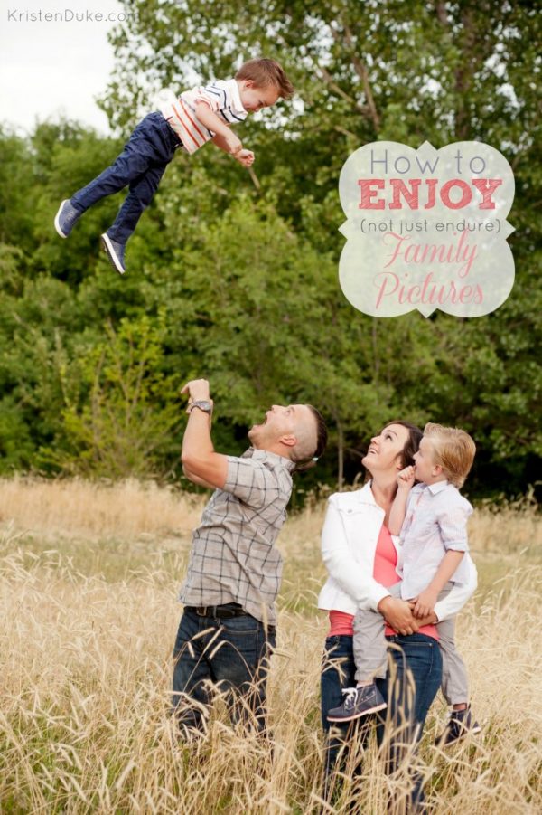How to Enjoy Family Pictures - The Idea Room