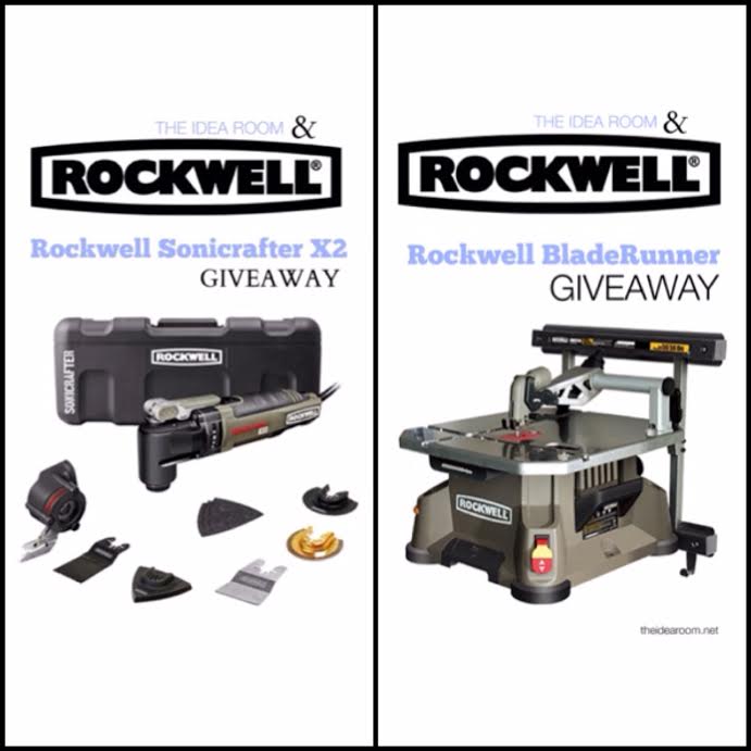 Rockwell Tools Giveaway x 2 - The Idea Room