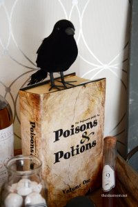 How to Make a Printable Halloween Potions Book Cover - The Idea Room