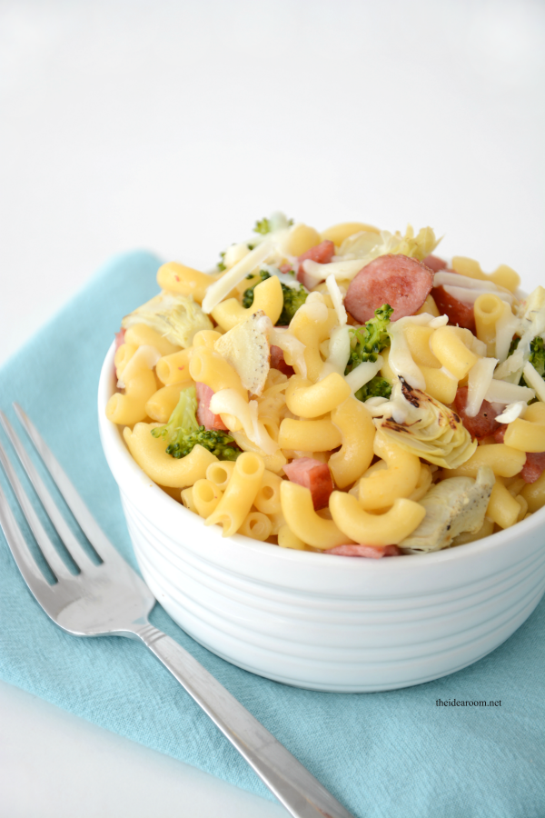 Macaroni And Cheese Kielbasa The Idea Room