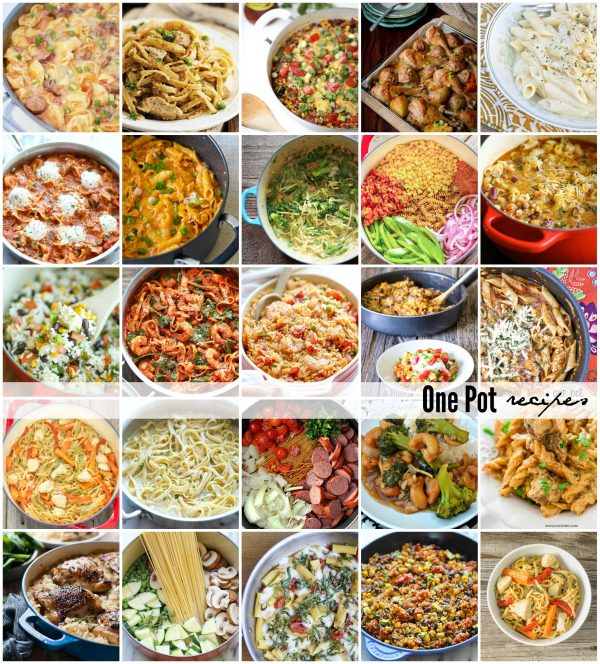 One Pot Recipes - The Idea Room