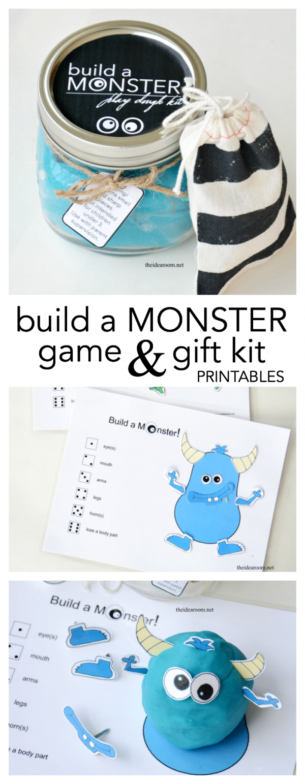 How to Make Your Own Monster Game (Free Printable Template!) - The Idea ...