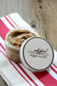 How to Make Whipped Gingerbread Sugar Scrub - The Idea Room