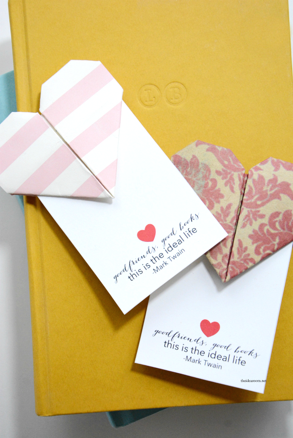 How To Make An Origami Heart Bookmark The Idea Room How To Make An Origami Heart Bookmark The Idea Room