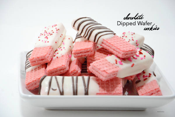 How to Make Chocolate-Dipped Wafers for Valentine's Day - The Idea Room