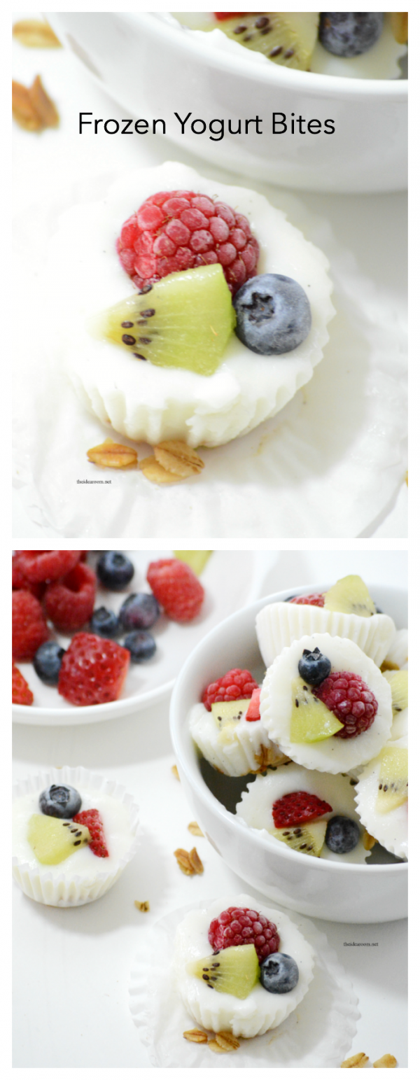 Frozen Yogurt Bites - The Idea Room