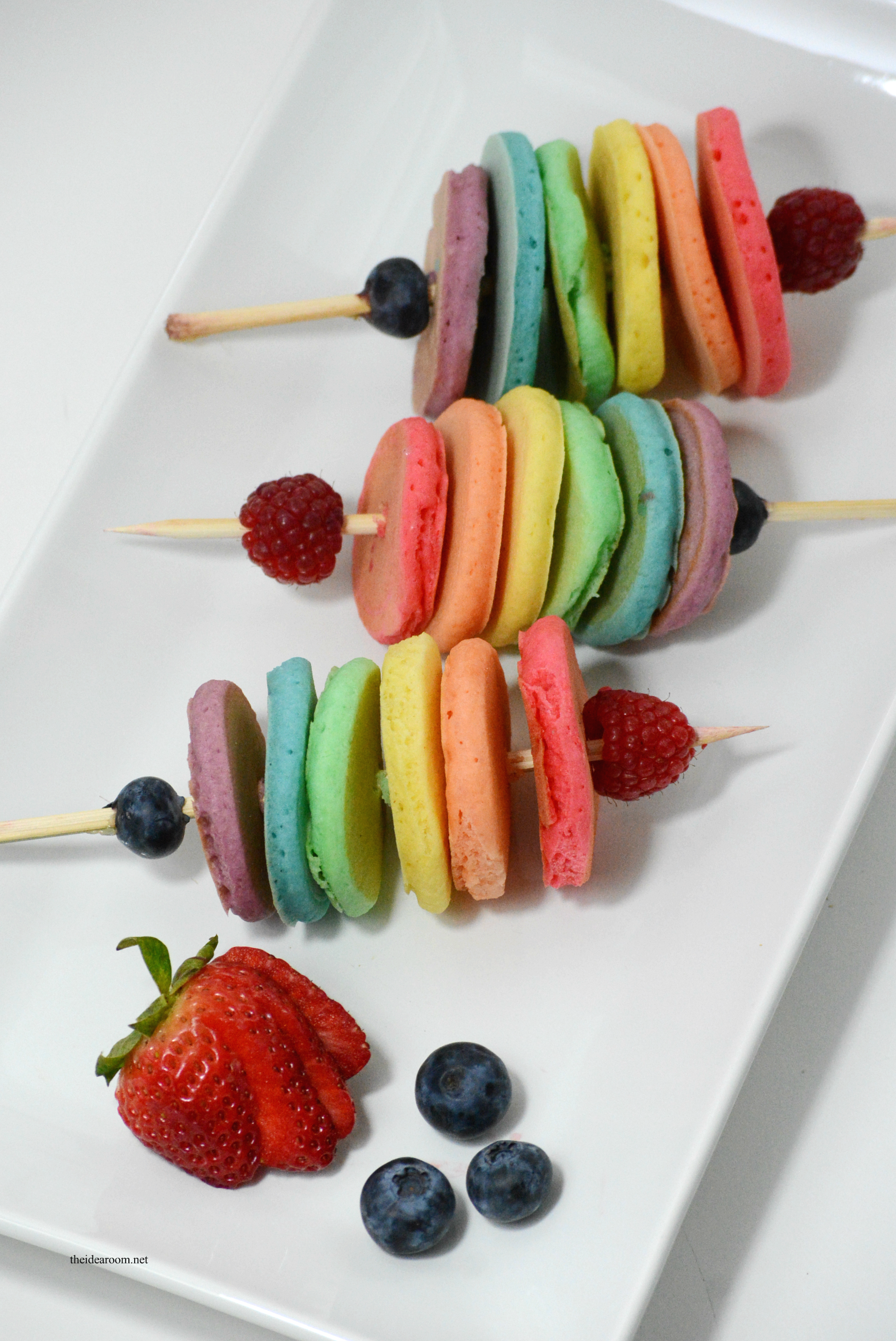 How to Make Colorful Rainbow Pancakes for St. Patrick’s Day - The Idea Room