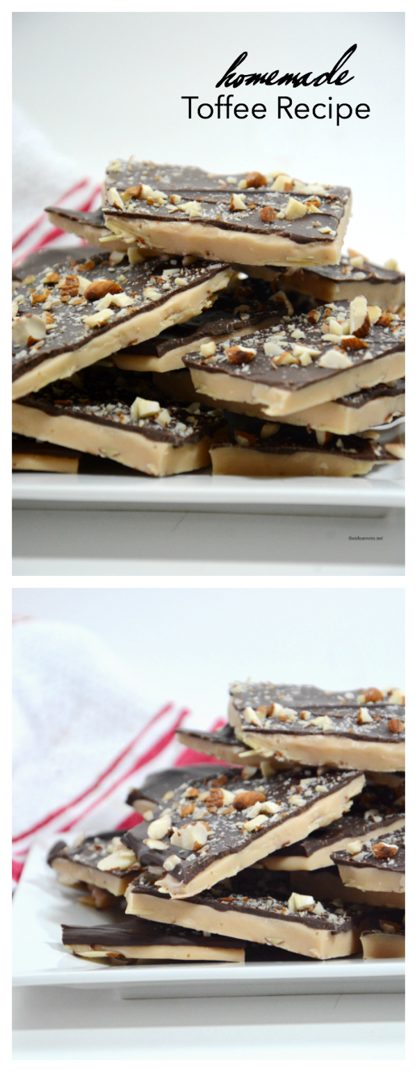 How to Make Homemade Toffee Recipe - The Idea Room
