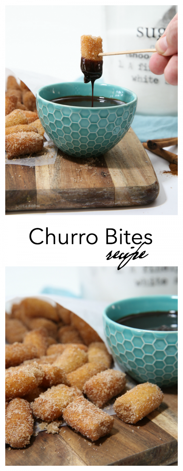 Homemade Churro Bites