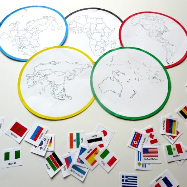 Olympic Crafts, Activities and Game Ideas - The Idea Room