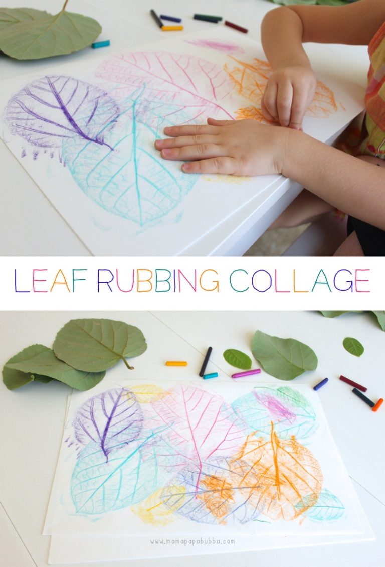 How to Use Fall Leaves in a Leaf Craft - The Idea Room