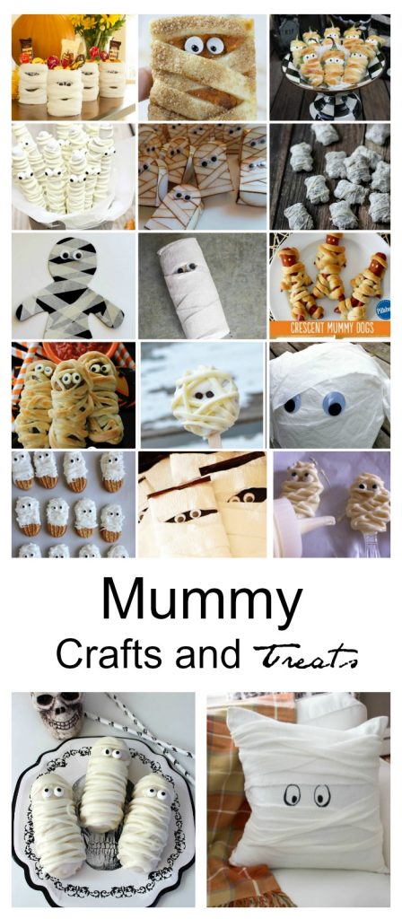 Easy Mummy Treats and Crafts for a Spooky Halloween Party - The Idea Room