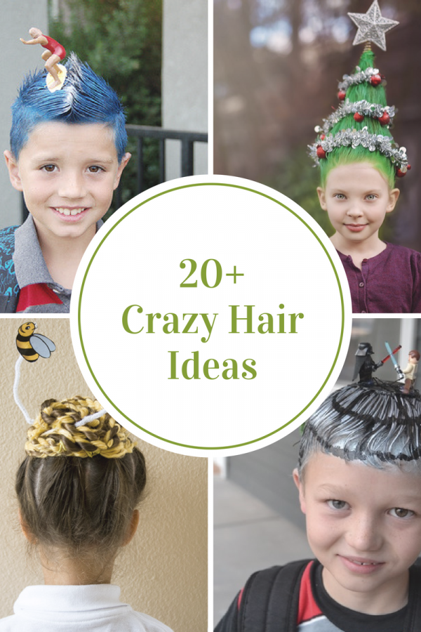 100+ Easy and Unique Crazy Hair Day Ideas - The Idea Room