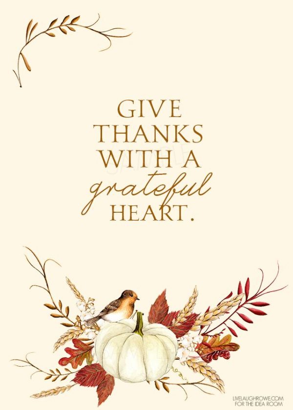 Free Printable Thanksgiving Printable Card