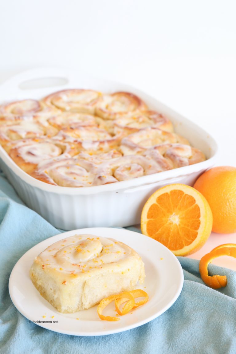 Orange Sweet Rolls Recipe
