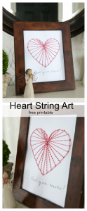 How to Make Valentine’s Day String Art Décor (Easy DIY Tutorial) - The ...