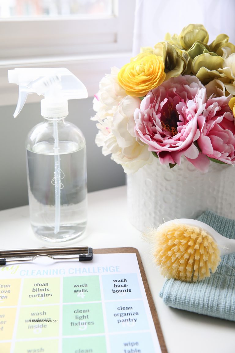 25 Day Spring Cleaning Challenge FREE Printable
