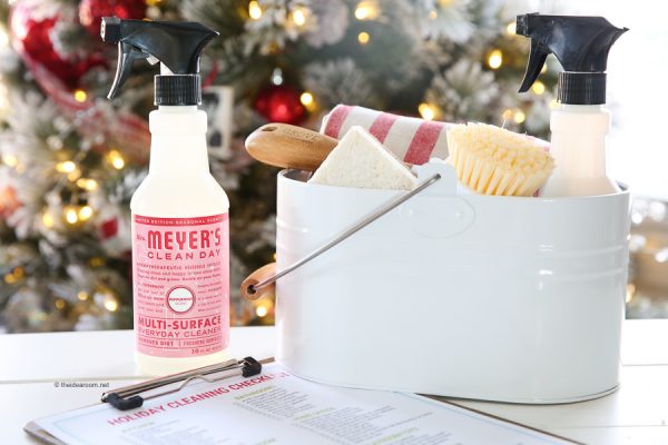 FREE Holiday Cleaning Checklist Printable