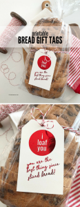 Printable Bread Gift Tags
