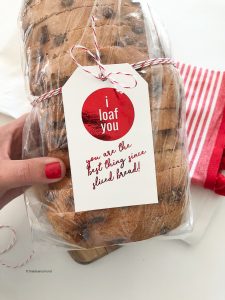 Printable Bread Gift Tags