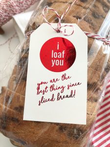 Printable Bread Gift Tags