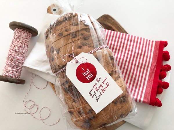 Printable Bread Gift Tags