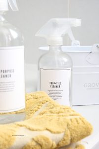 Printable Cleaning Solutions Labels