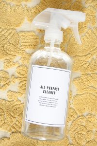 Printable Cleaning Solutions Labels