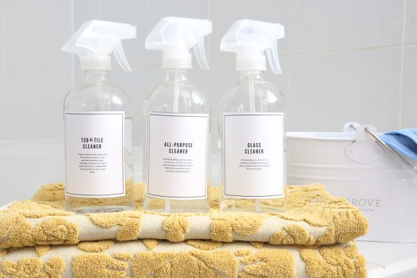 Printable Cleaning Solutions Labels