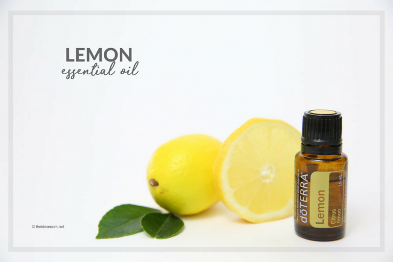 Lemon Essential Oil - The Idea Room