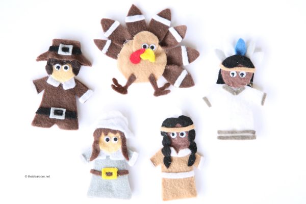 Thanksgiving Craft—Finger Puppets - The Idea Room