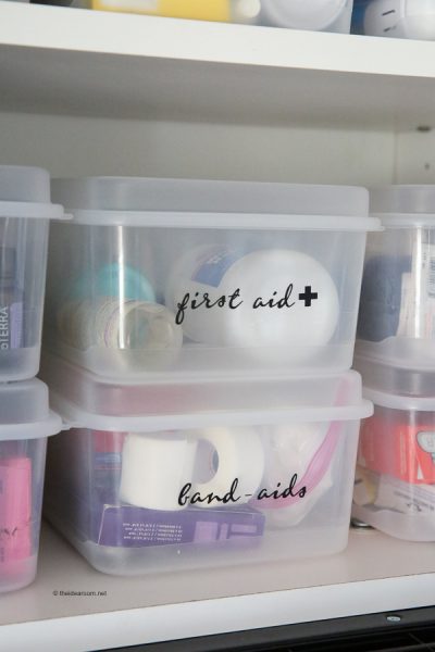 Easy Tips for Medicine Cabinet Organization - The Idea Room