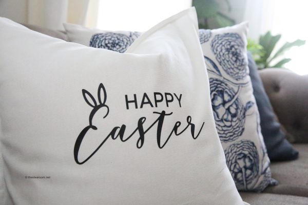 How to Make Adorable DIY Easter Pillows for Spring - The Idea Room