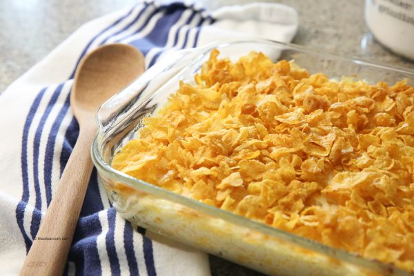 The Best Cheesy Potato Casserole Recipe - The Idea Room