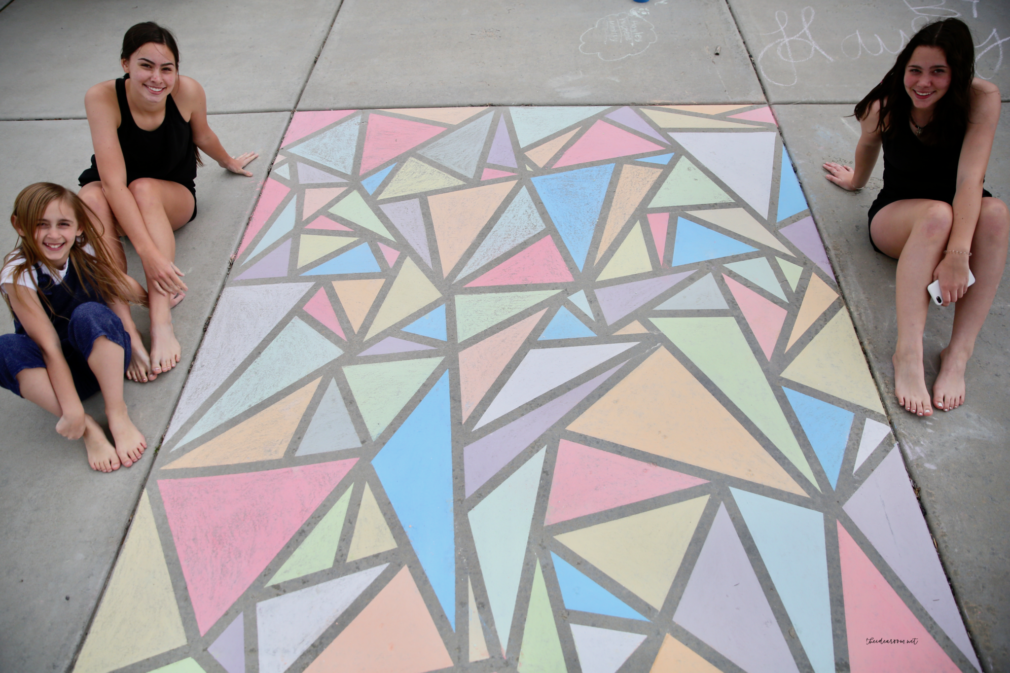 Sidewalk Chalk Art - The Idea Room