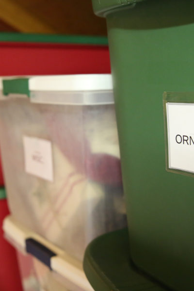 Holiday Decor Organization Labels - The Idea Room