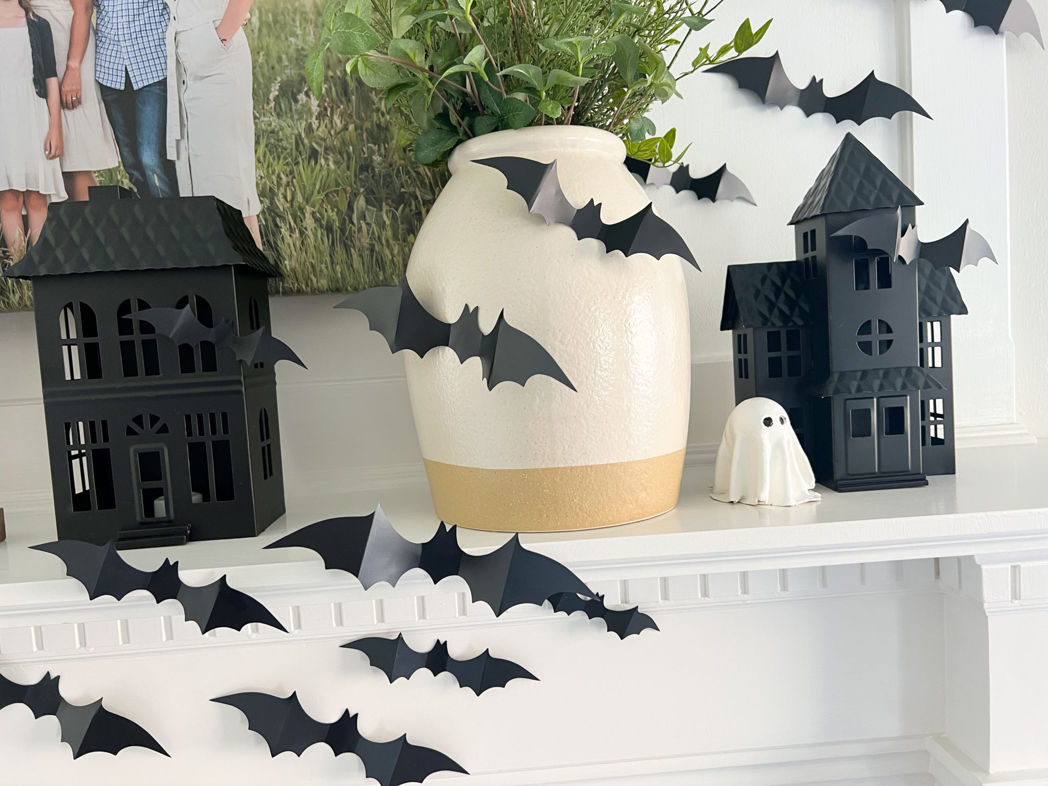 How to Make DIY Ghost Decorations Out of Clay - The Idea Room