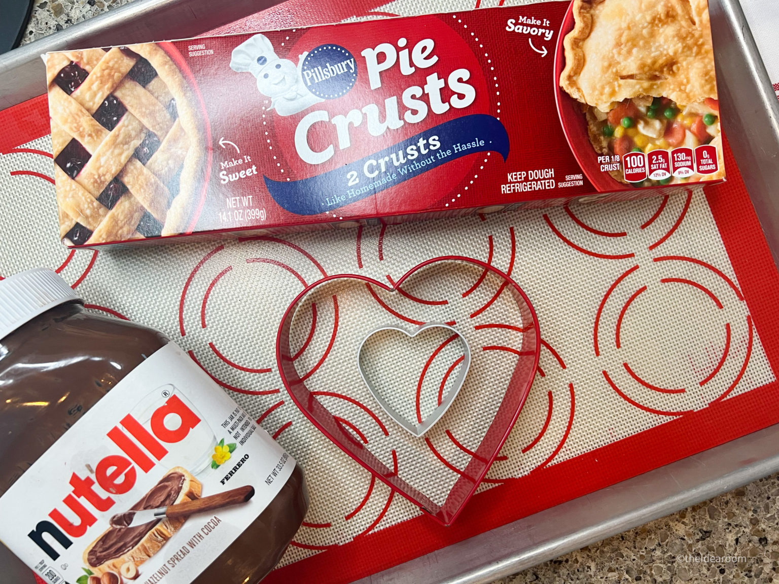 How to Make Heart Shaped Hand Pies for Valentine’s Day - The Idea Room