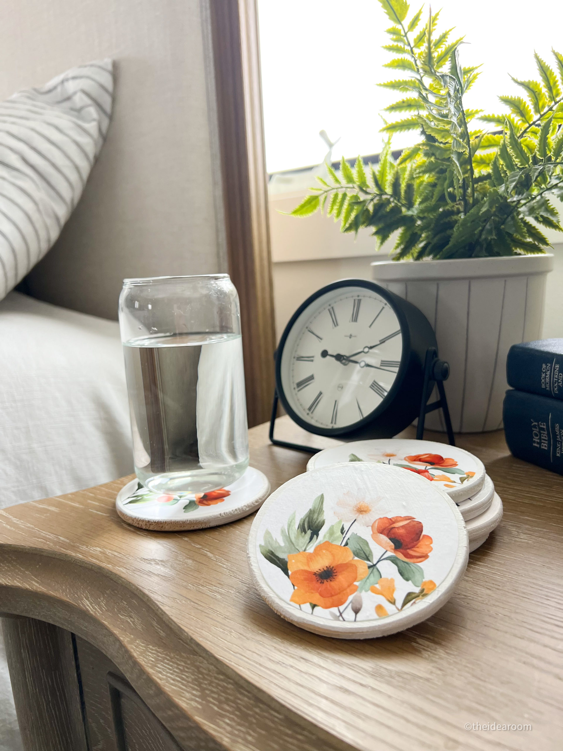 How to Make Cute Coasters for Spring - The Idea Room