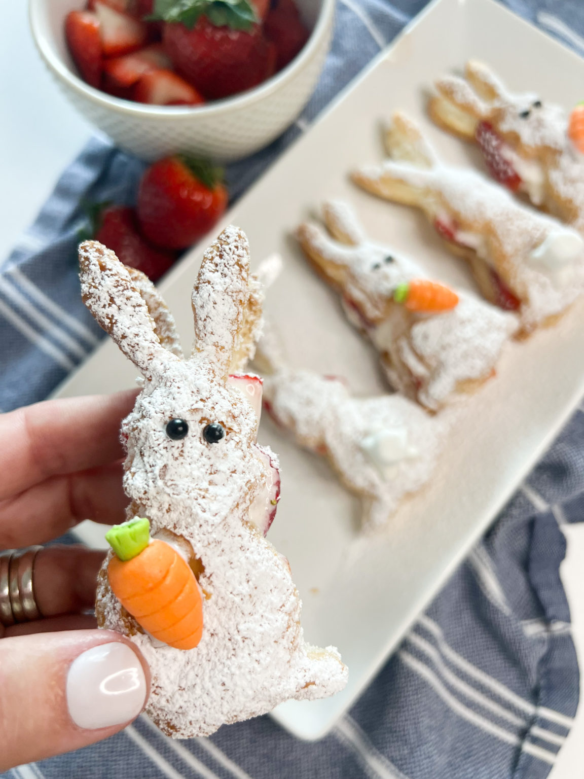 How to Make Puff Pastry Bunny Treats - The Idea Room