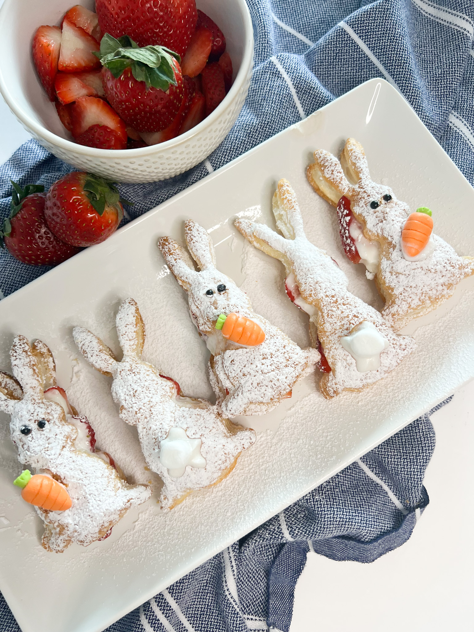 How to Make Puff Pastry Bunny Treats - The Idea Room